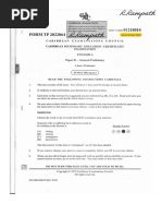 Social Studies May 2024 Paper 1 With Answers | PDF