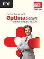HDFC Ergo Optima Secure Policy Overview | PDF | Insurance | Deductible
