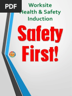 Visitors Safety Induction | PDF | Personal Protective Equipment | Safety