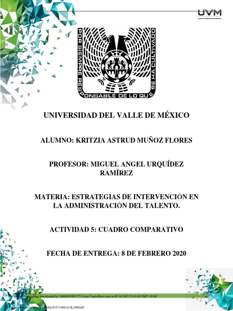 A5 Kamf PDF | PDF | Motivación | Motivacional