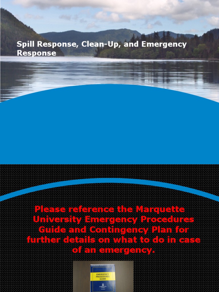 Spill Response Training | PDF | Emergency | Mercury (Element)