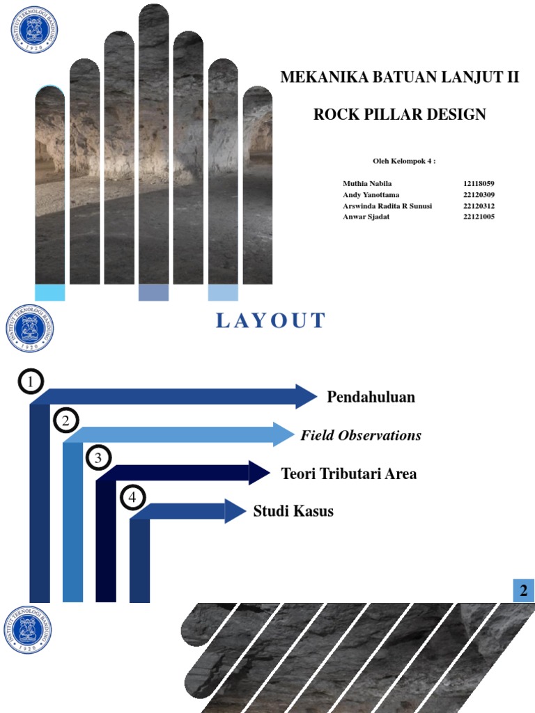 Desain Pilar Batu untuk Penambangan | PDF | Sains & Matematika