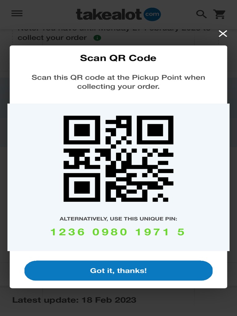 Order History - TAKEALOT | PDF