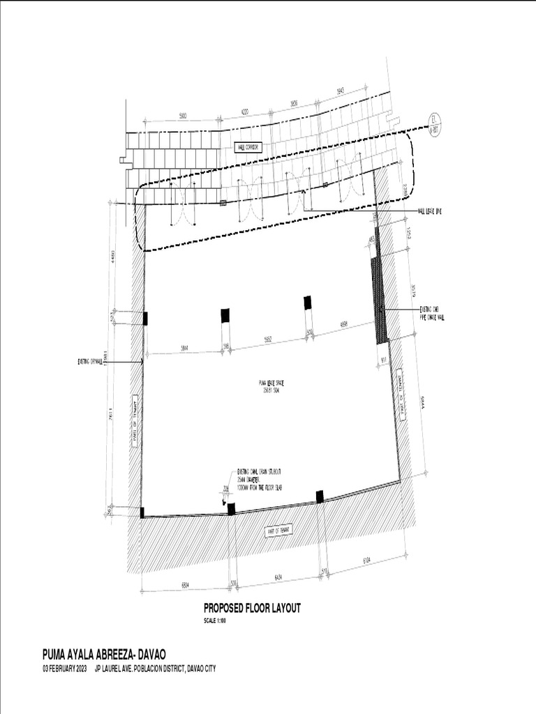 Puma Store Layout at Ayala Abreeza | PDF | Architectural Elements ...