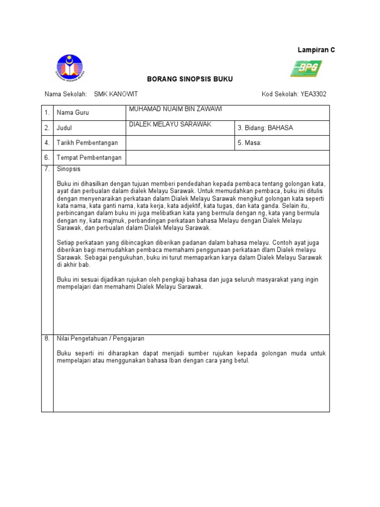SINOPSIS BUKU SPLKPM | PDF