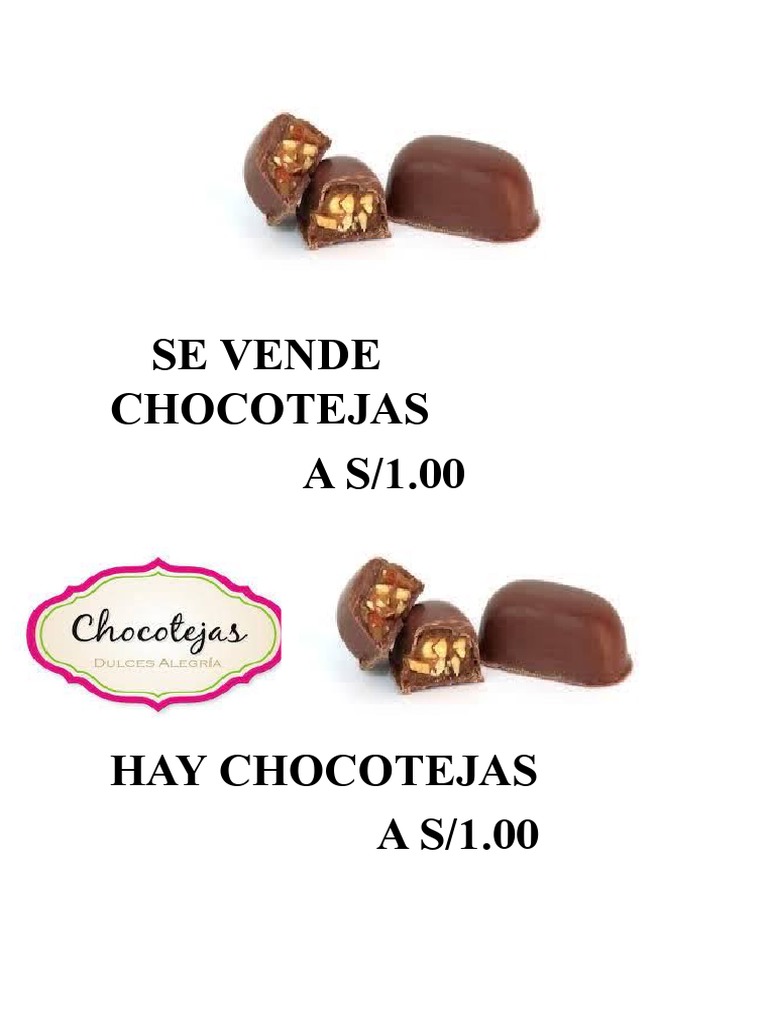Se Vende Chocotejas | PDF
