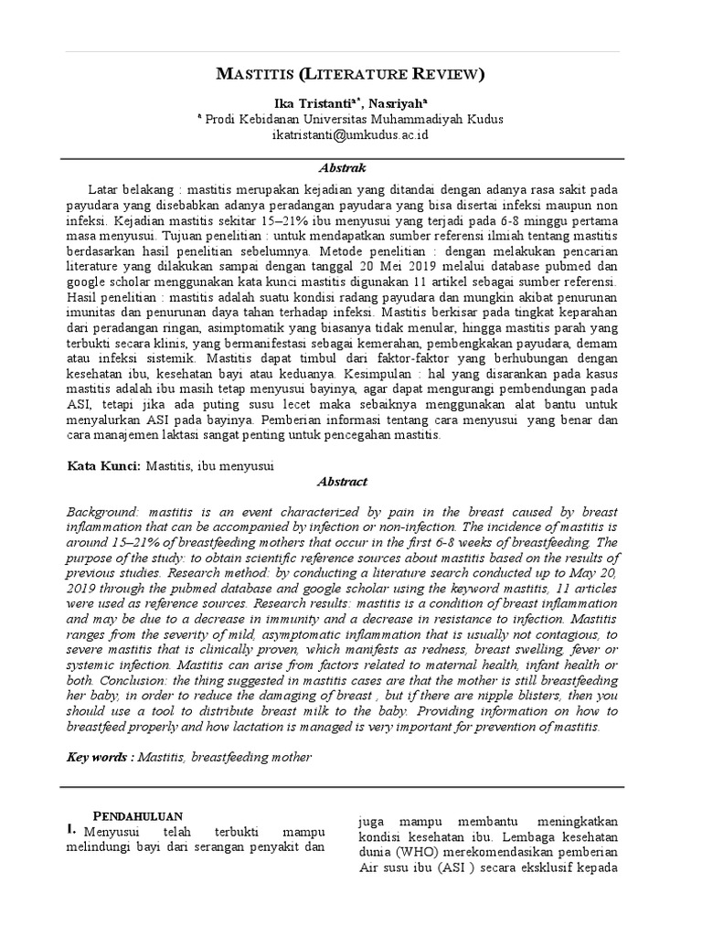 Jurnal Mastitis | PDF