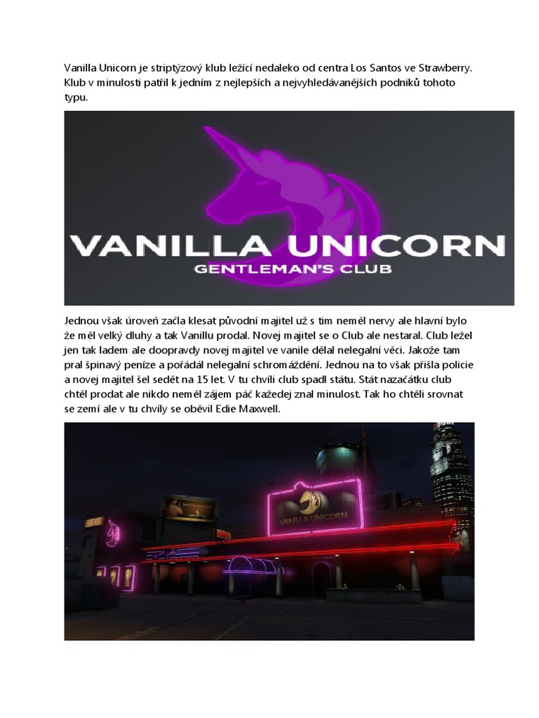 Vanilla Unicorn 0072 | PDF