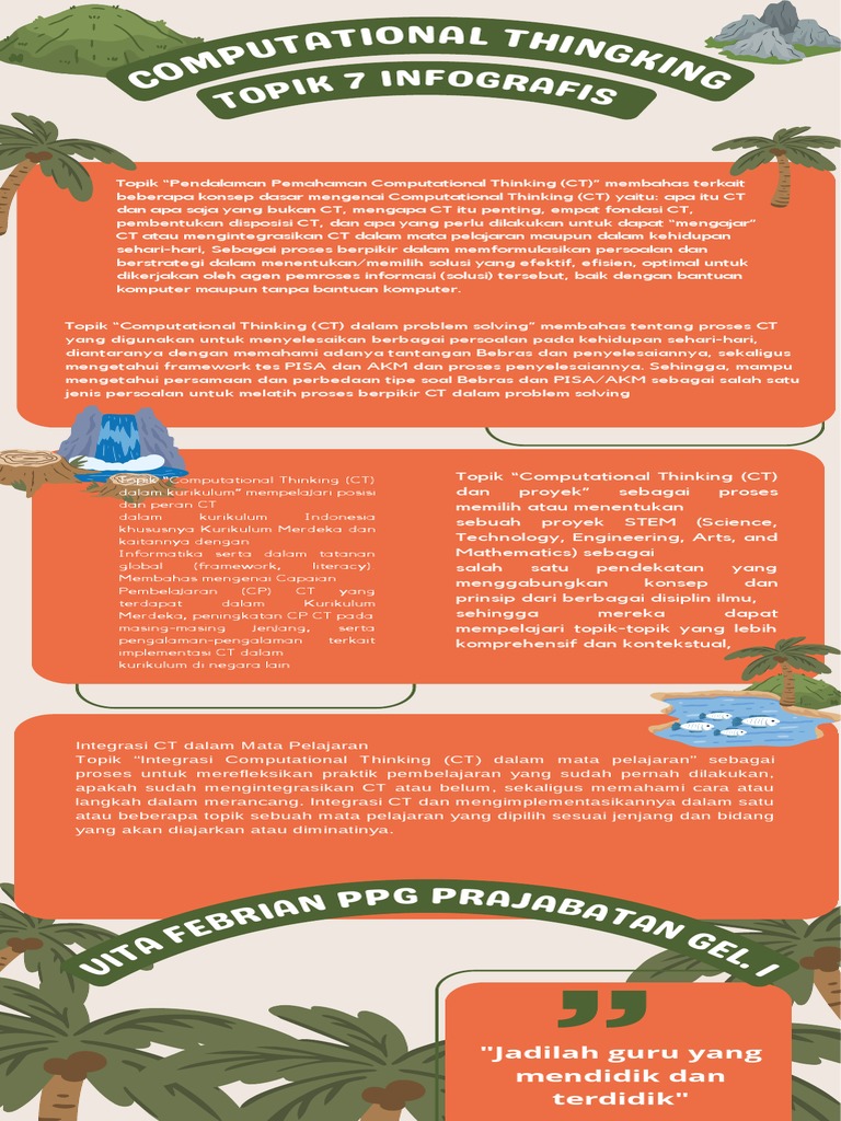 Memahami Computational Thinking di Kurikulum | PDF | Komputer