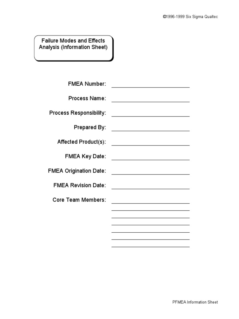FMEA_1 Tablas de evaluación | PDF | Safety | Systems Engineering