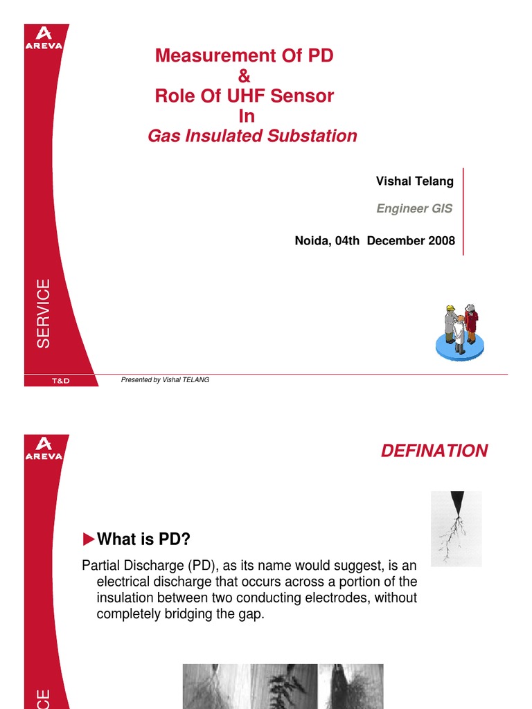 UHF Sensor Role in GIS PD Testing | PDF | Capacitor | Electric Power