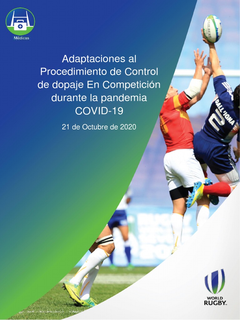 World Rugby RTP Doc-Guide To Anti-Doping Adaptations For Matches ES ...