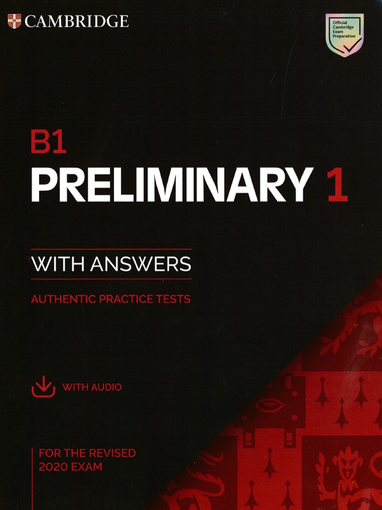 B1 Preliminary 1 For The Revised 2020 Exam Pdf