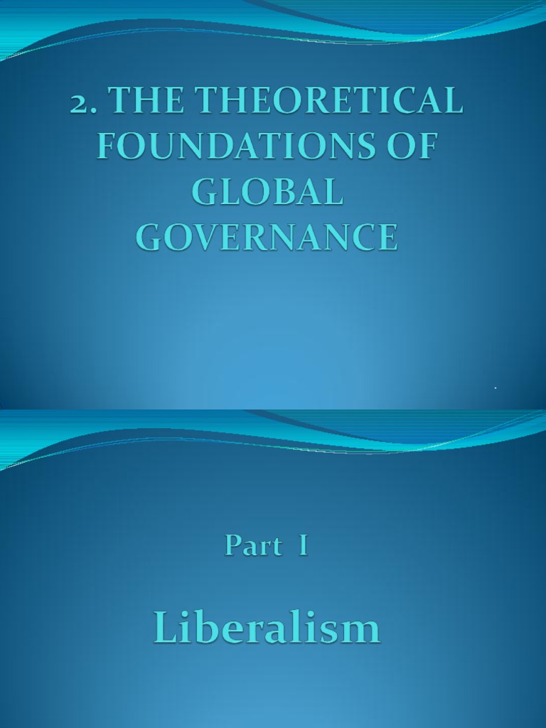 Theories of International Relations Explained | PDF | Liberalism ...