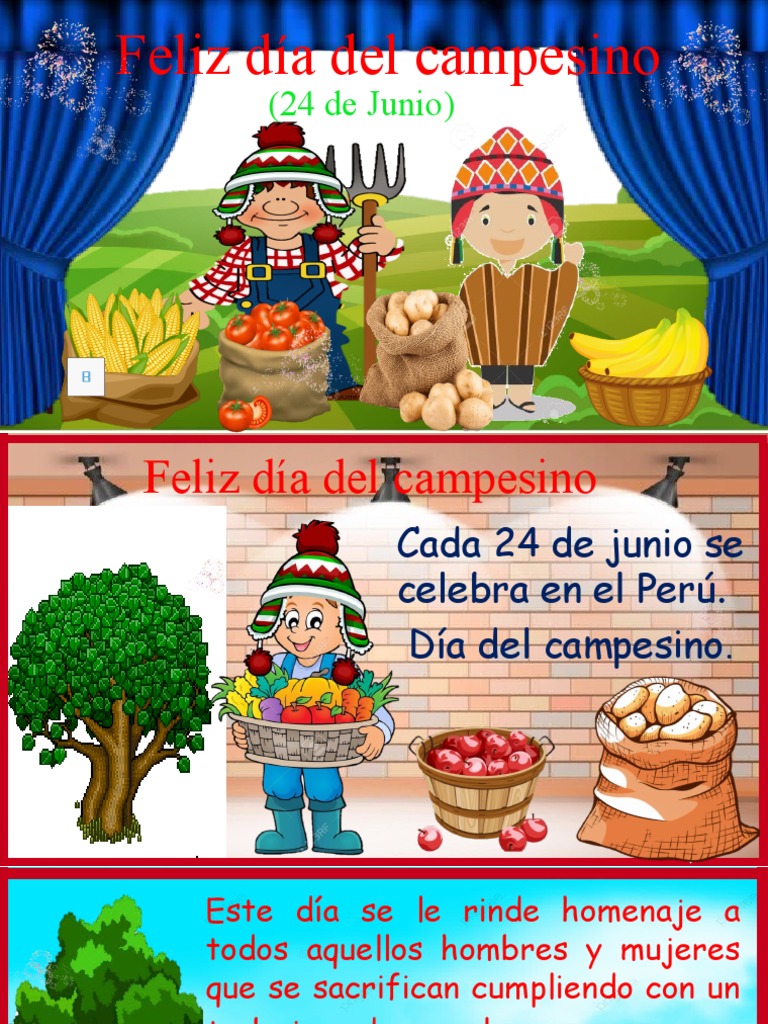 Día Del Campesino PPT Video | PDF