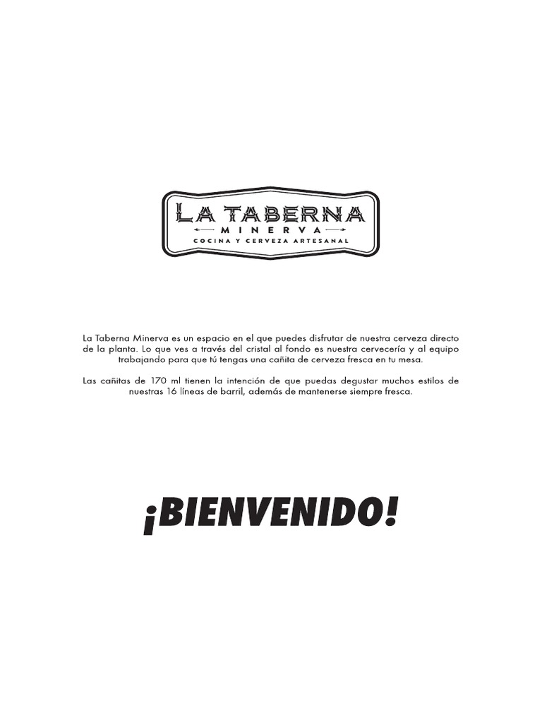 Menu Taberna | PDF