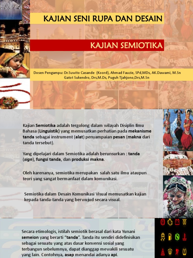 Kajian Semiotika dalam Desain Visual | PDF