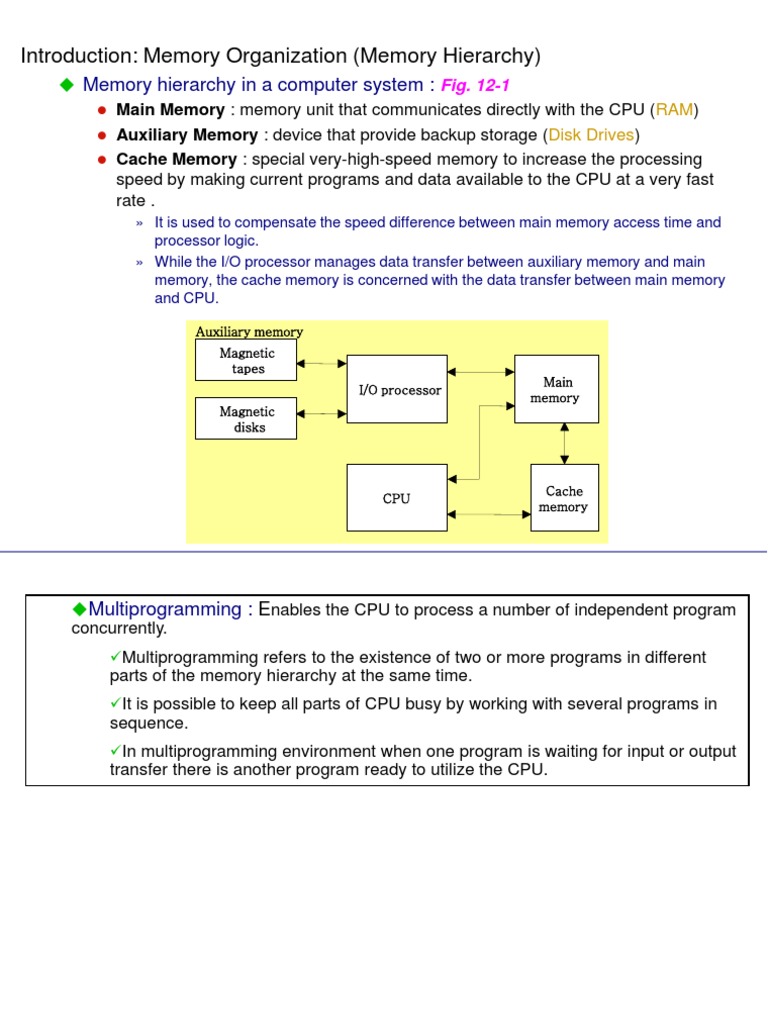Lect 22-Memory Hierarchy | PDF | Computer Data Storage | Cpu Cache Lect 22-Memory Hierarchy | PDF | Computer Data Storage | Cpu Cache
