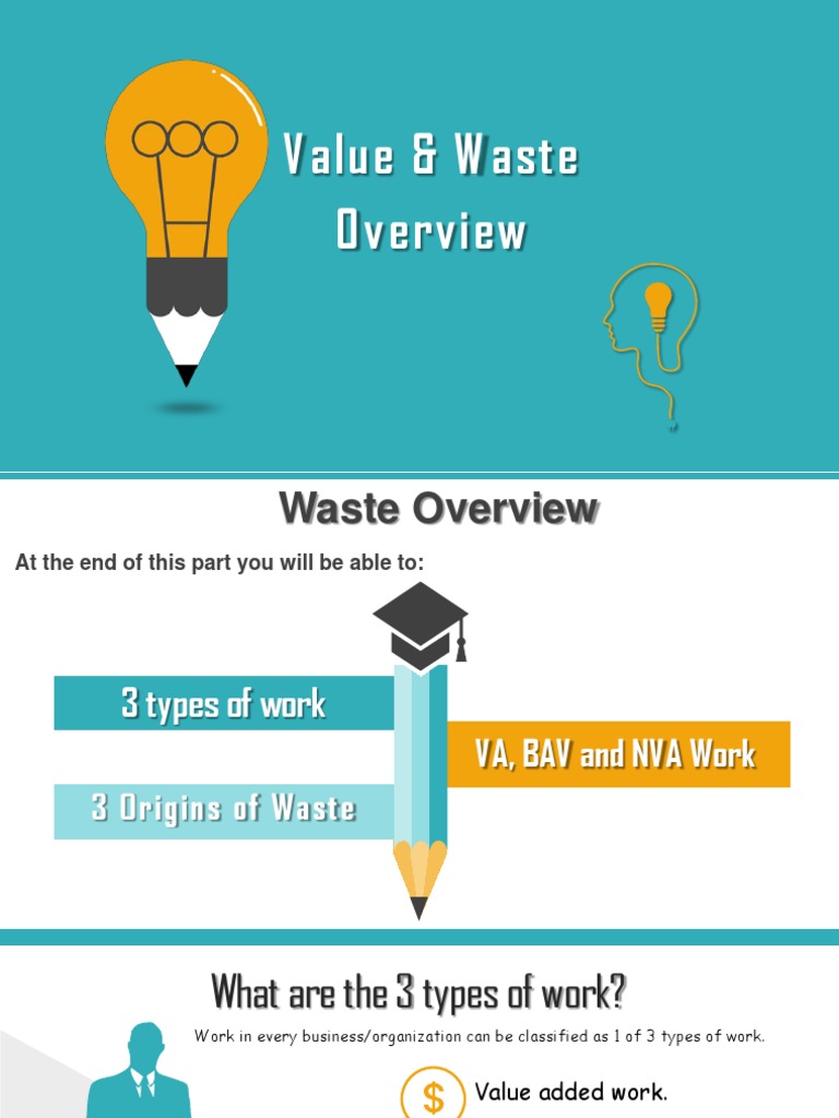2 Value & Waste Overview | PDF | Business Economics | Production And ...