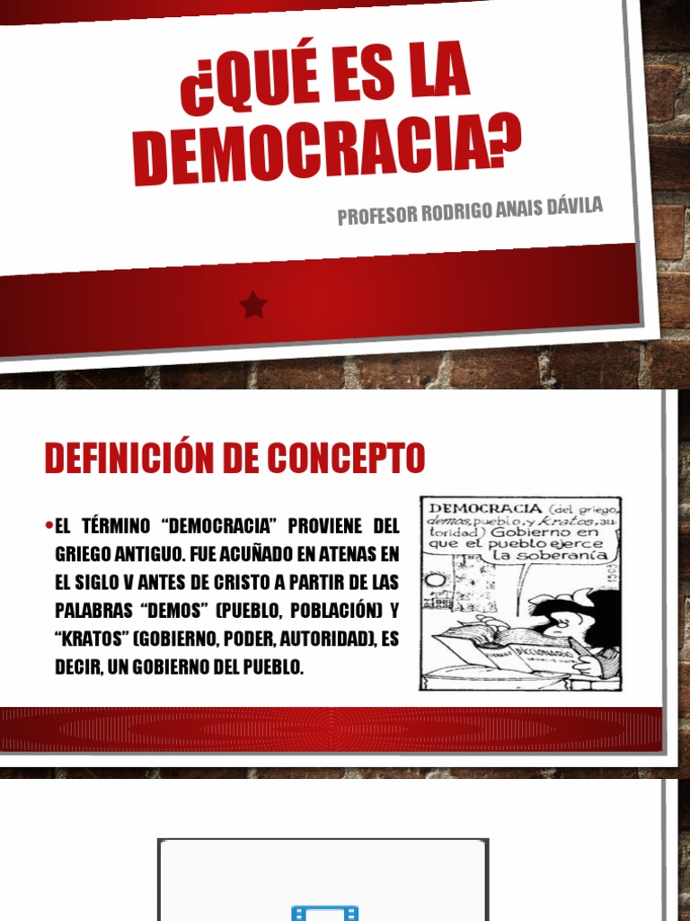 498532_qué Es La Democracia | PDF | Democracia | Ideologías políticas