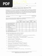 Gottman Relationship Form For Couples PDF | PDF