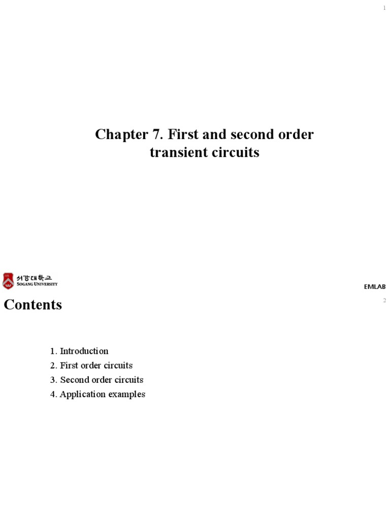 Transient Circuits Pdf Electrical Network Inductor