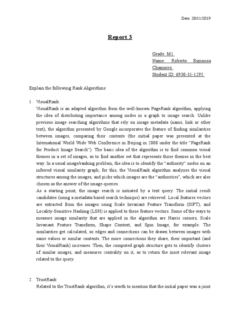 Web Mining Assignment 3 Pdf Cybernetics Information Retrieval
