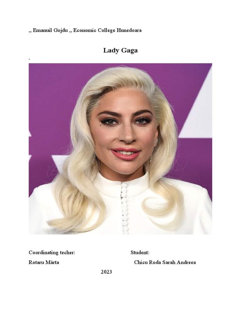 Atestat Engleză | Download Free PDF | Lady Gaga