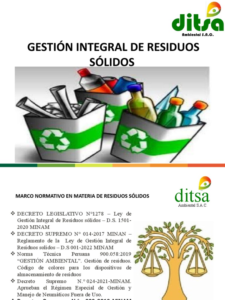 CAPACITACION RESIDUOS SOLIDOS | PDF