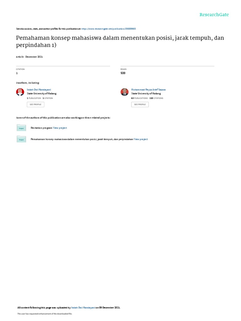 Jurnal Indah Dwi Handayani | PDF