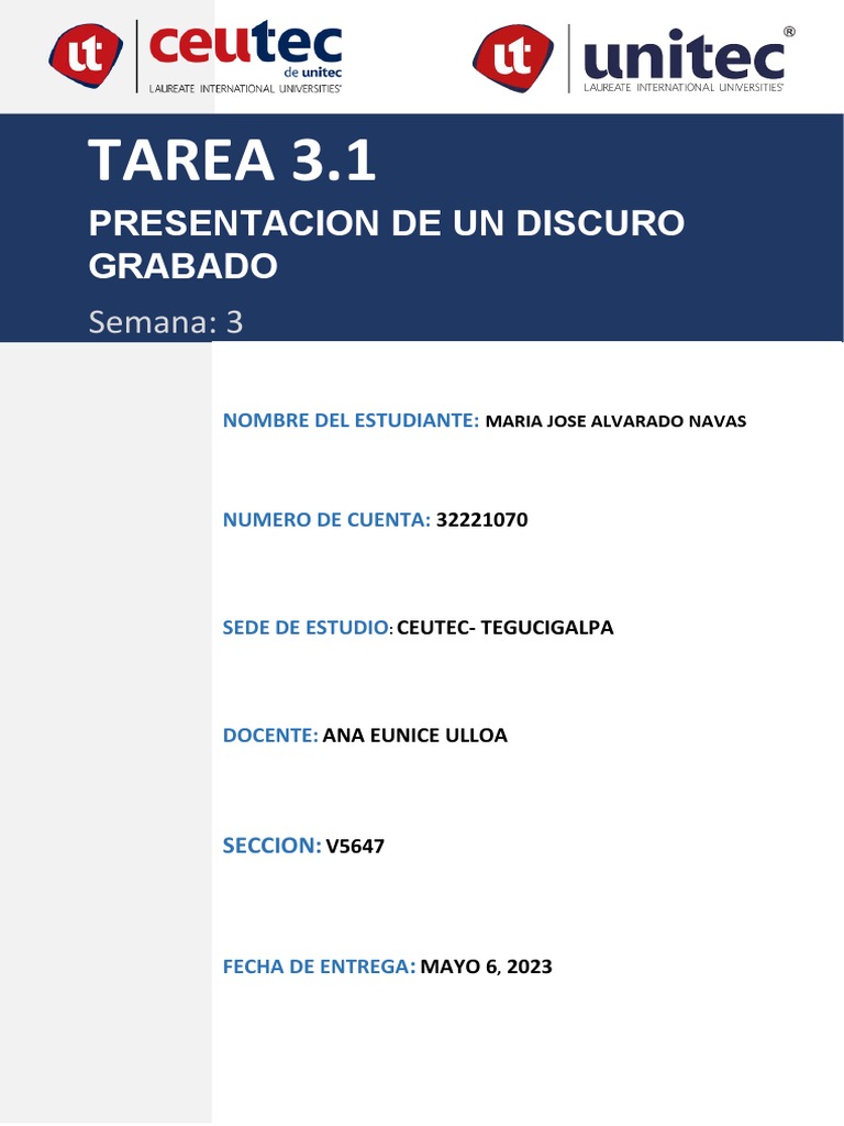 Alvarado Navas - Tarea S#3 | PDF