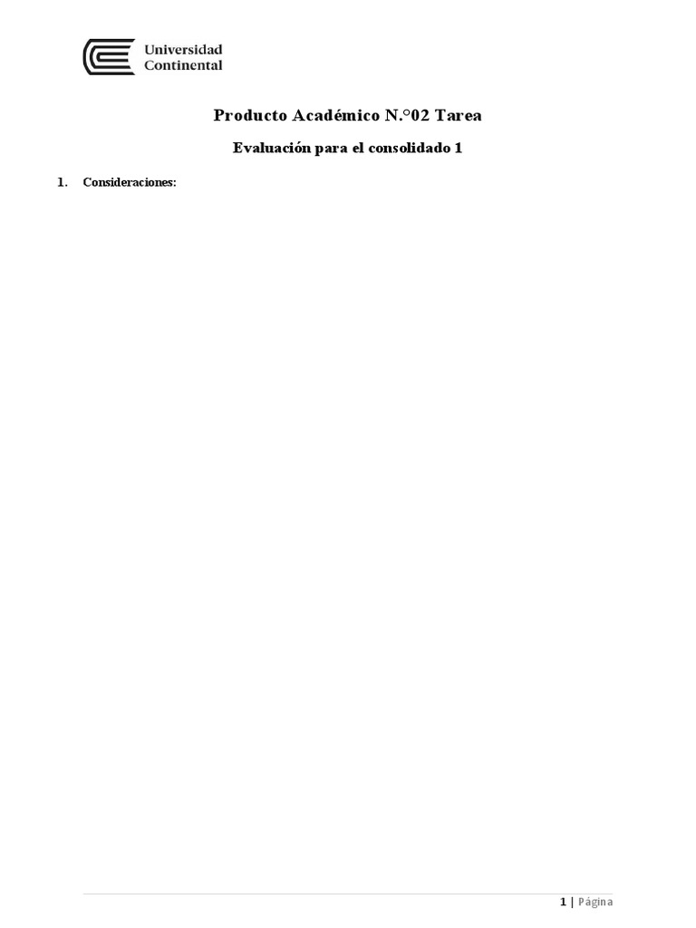 Producto Académico #02 | PDF | Contabilidad | Evaluación