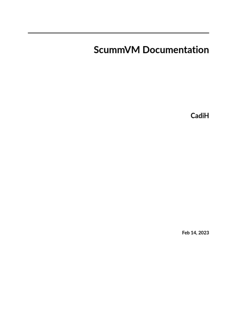ScummVM Manual Latest | PDF | Installation (Computer Programs ...