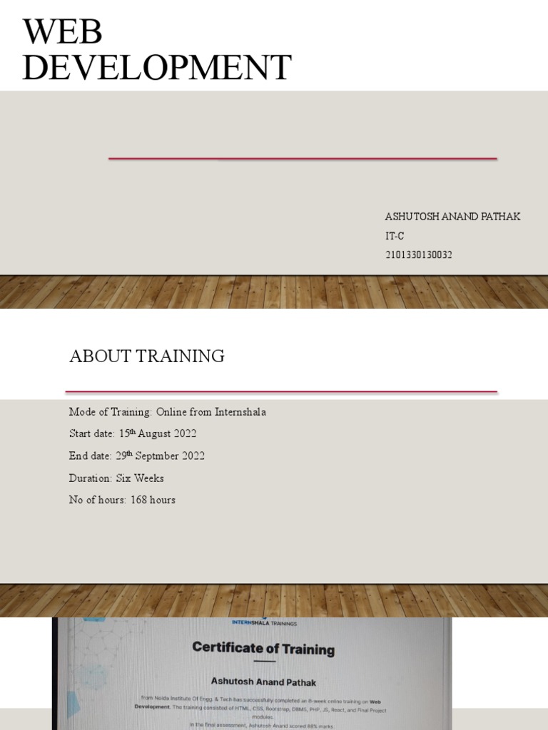 Ashutosh Pathak PDF | PDF | World Wide Web | Internet & Web