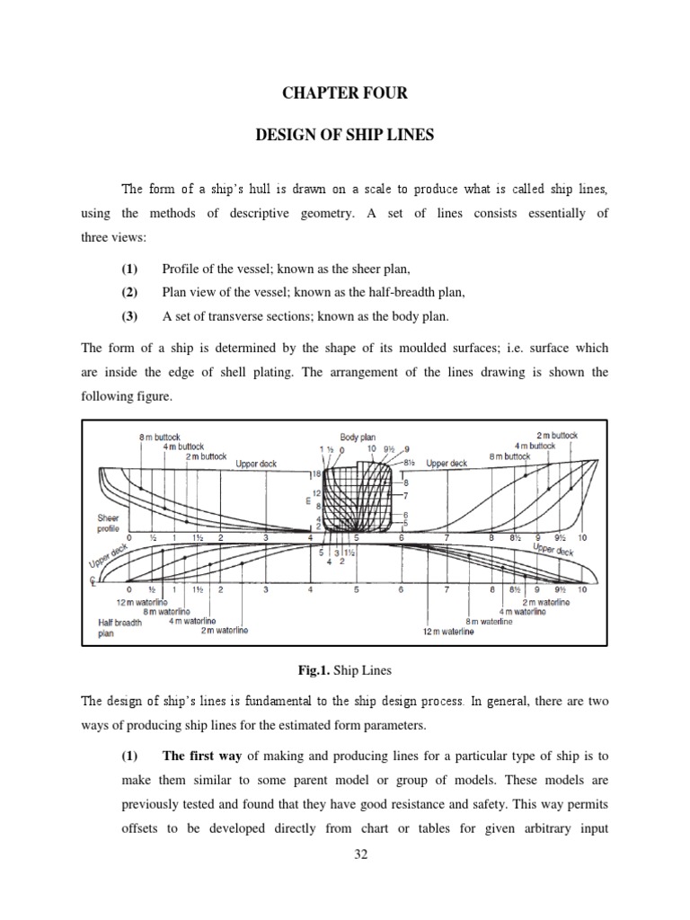 Chapter Four | PDF | Naval Architecture | Area