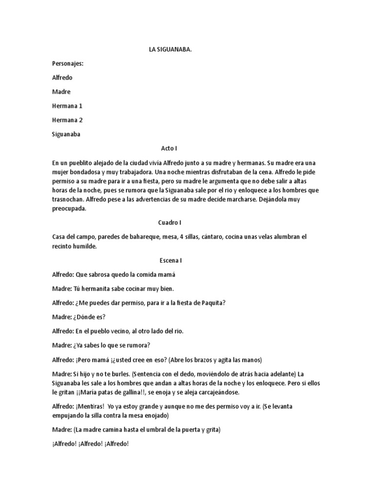 La Siguanaba | PDF