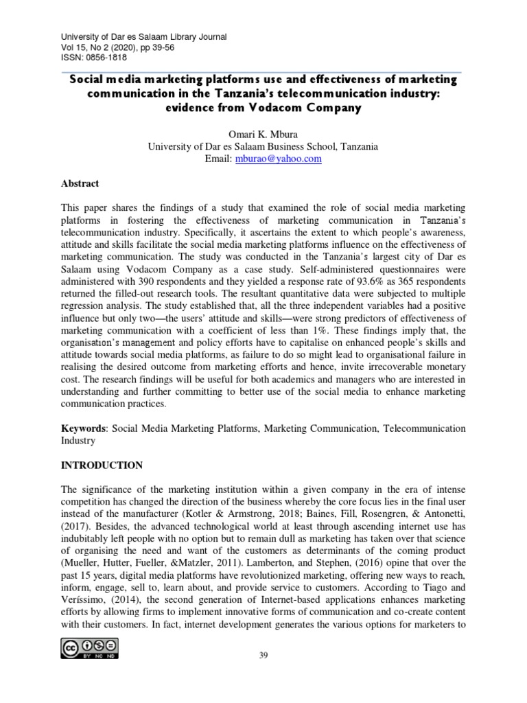 Social Media Marketing | PDF | Social Media | Popular Culture & Media Studies