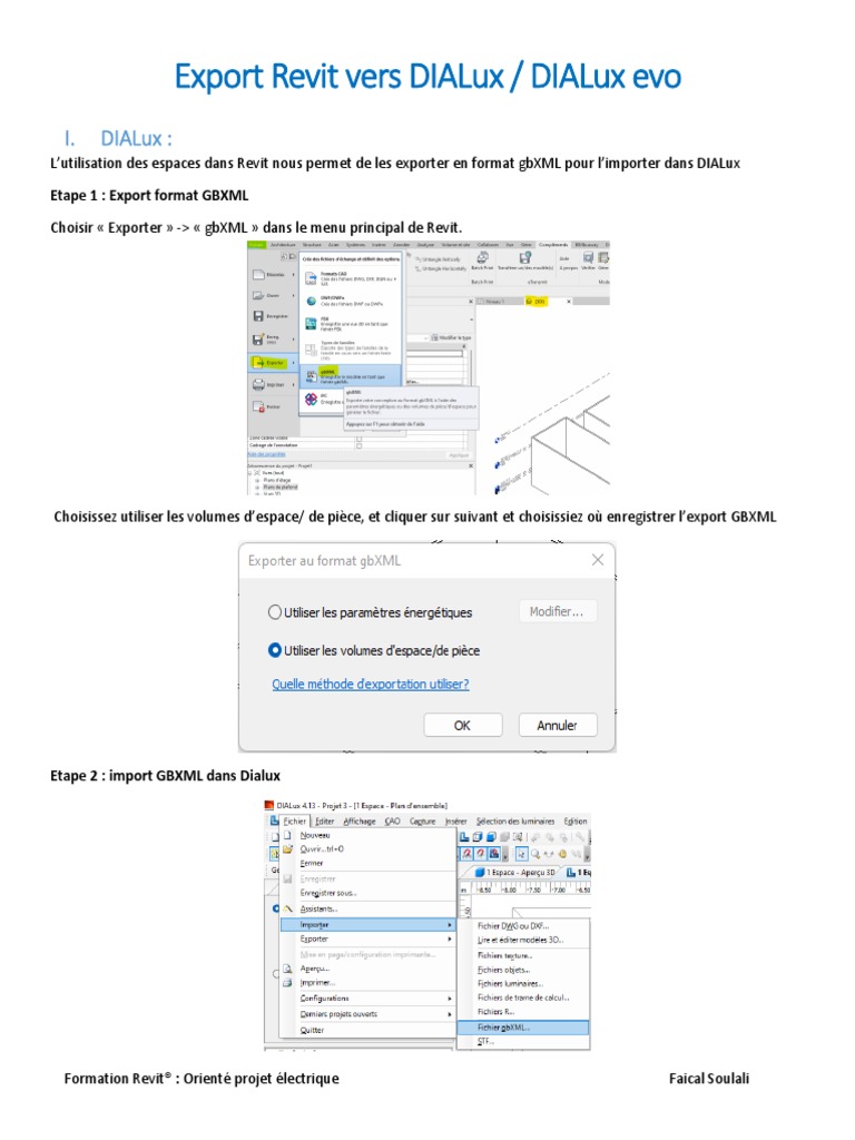 Export Revit Vers DIALux | PDF