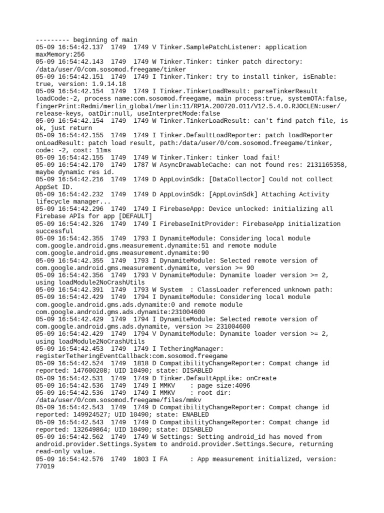 Eegame Logcat | PDF | Library (Computing) | Operating System Technology