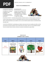 PROYECTO Mi Familia Es Maravillosa | PDF | Aprendizaje | Ciencia cognitiva