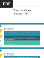 Avaliação Da Função Executiva - Teste Dos Cinco Dígitos | PDF ...