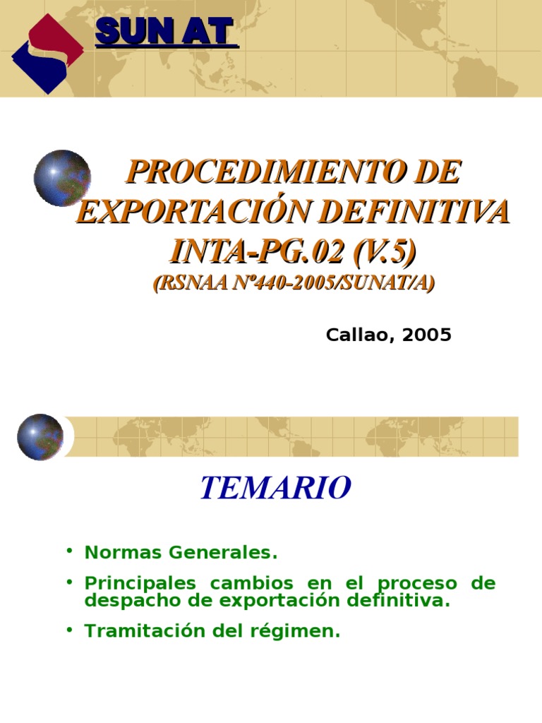 Exportacion Definitiva | PDF | aduana | Transporte de mercancías