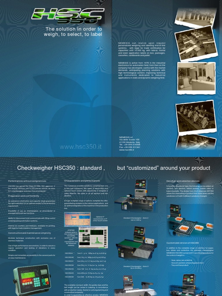 Nemesis General Product Brochure | PDF | Printer (Computing) | Computing