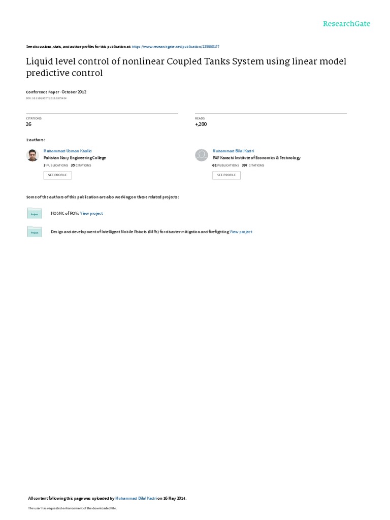 Final Version | Download Free PDF | Control Theory | Systems Theory