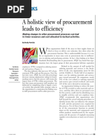 APQC - Sample Report | PDF | Supply Chain | Procurement