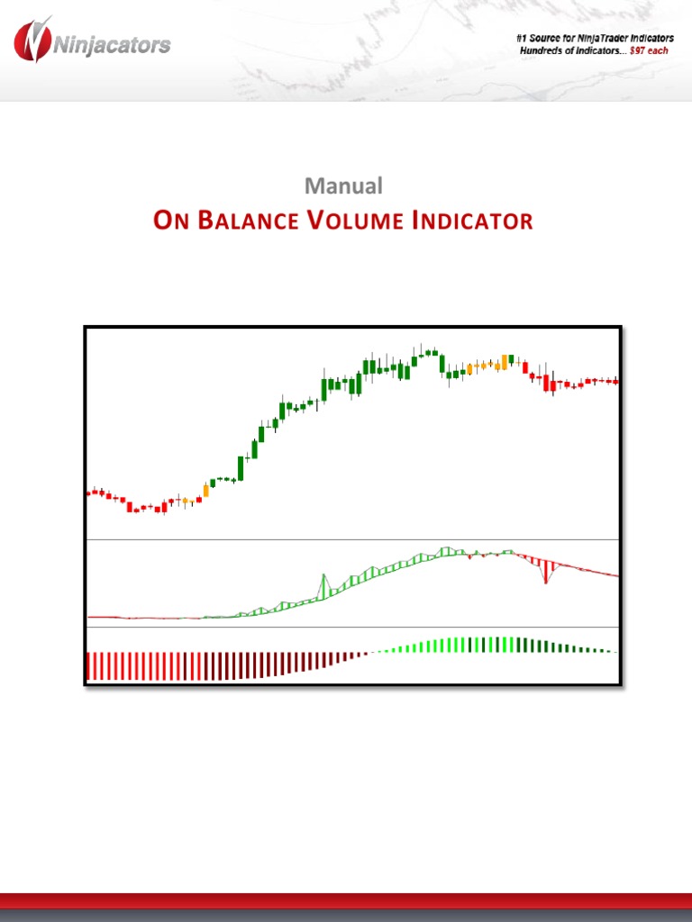 Manual ON BALANCE VOLUME INDICATOR | PDF