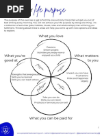 Ikigai Worksheet PDF | PDF | Behavioural Sciences | Cognition