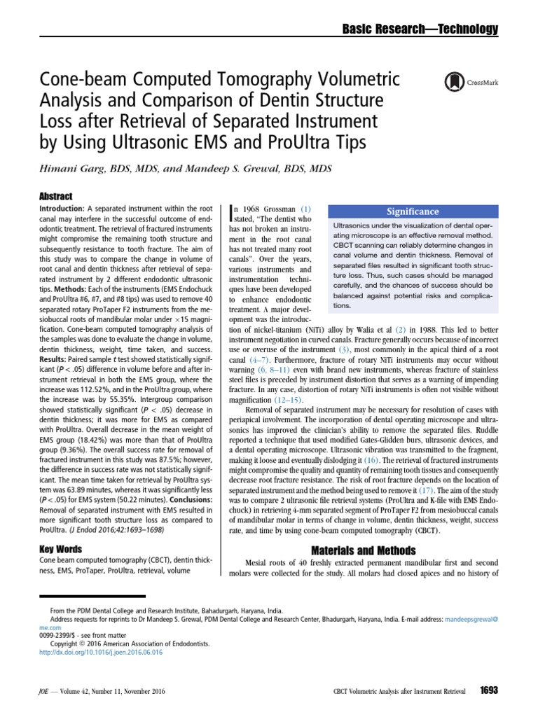 Cone Beam Computed Tomography Volumetric Pdf Dentistry Branches