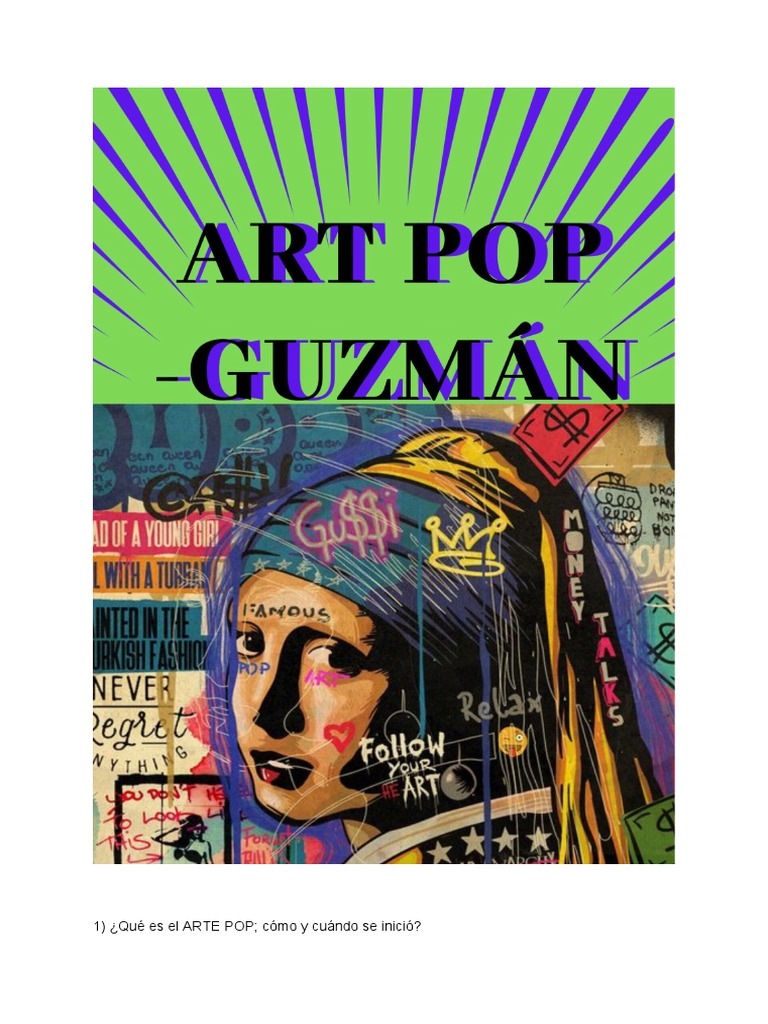 Definición y legado del Pop Art | PDF | Andy Warhol | Las artes
