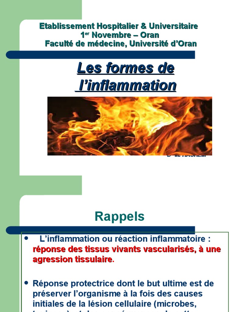 5-Formes de L - Inflammation | PDF | Inflammation | Macrophage